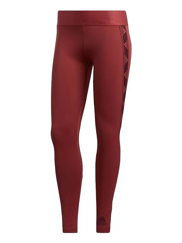 Adidas Ask Bos T Sports Running Leggings Red - Default Color