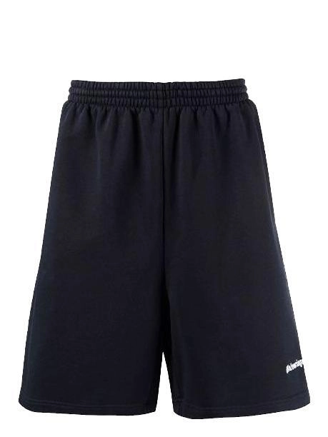 Balenciaga Bb Corp Track Shorts - Dark Blue