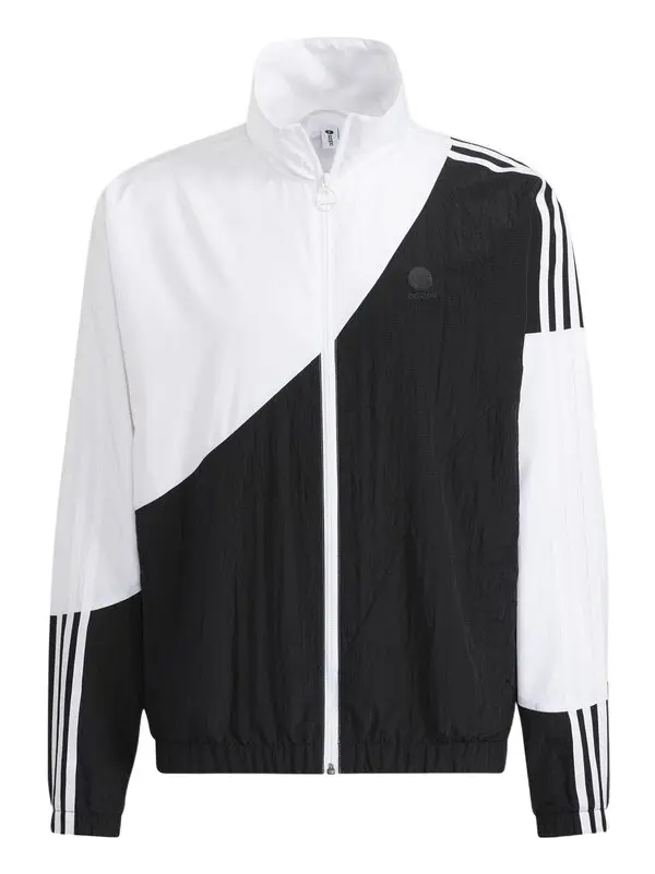 Adidas Neo Colorblock Stand Collar Zip Up Jacket - Multi-color