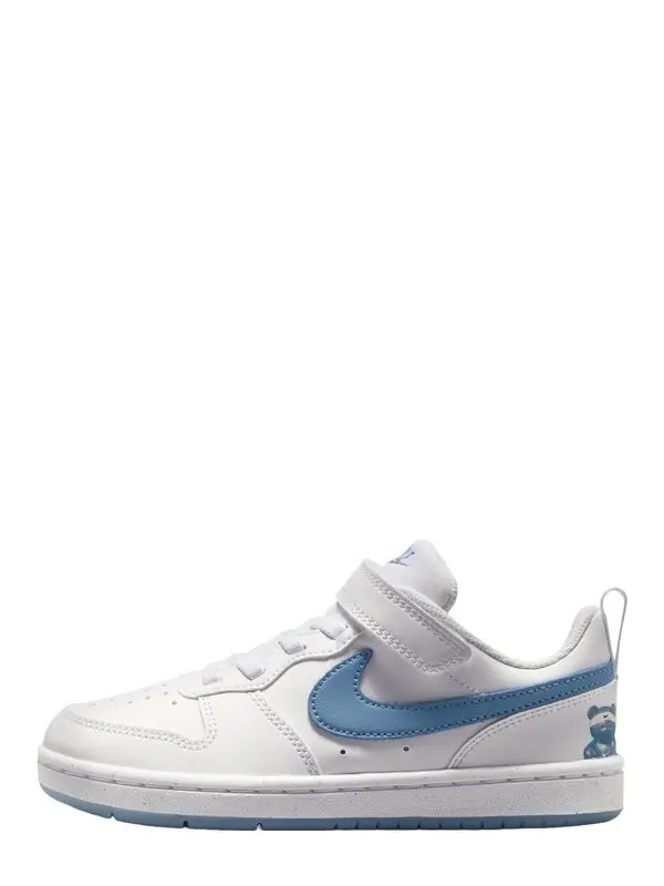 Nike Court Borough Low Top Sneakers - White/work Blue
