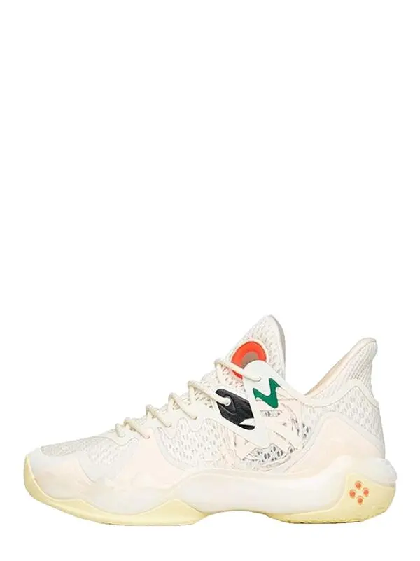 ANTA Shock Wave 4 Sneakers - Grey/white/yellow