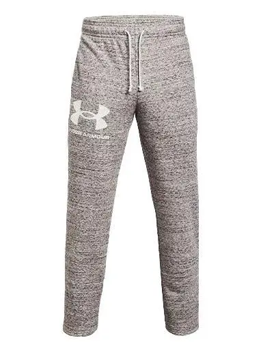 Under Armour Rival Terry Logo Fleece Sweatpants - Grey