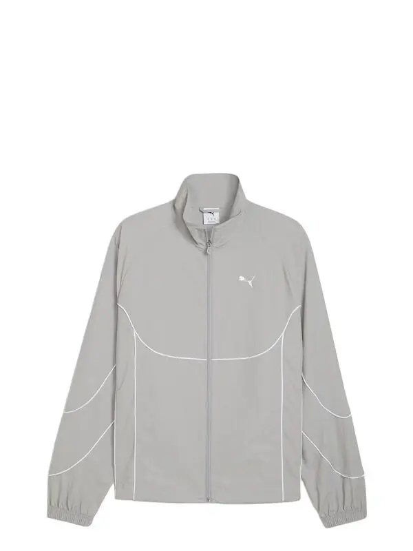 PUMA Tech-x Track Jacket - Gray Echo/puma White