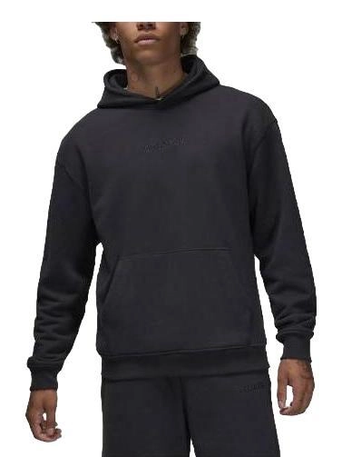 JORDAN Wordmark Fleece Hoodie - Off Noir