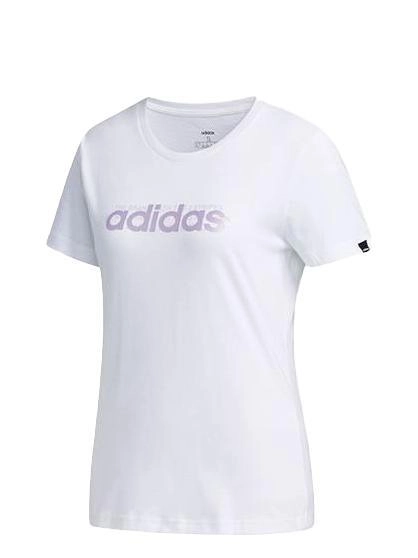 Adidas Alphabet Logo Training T-shirt - White