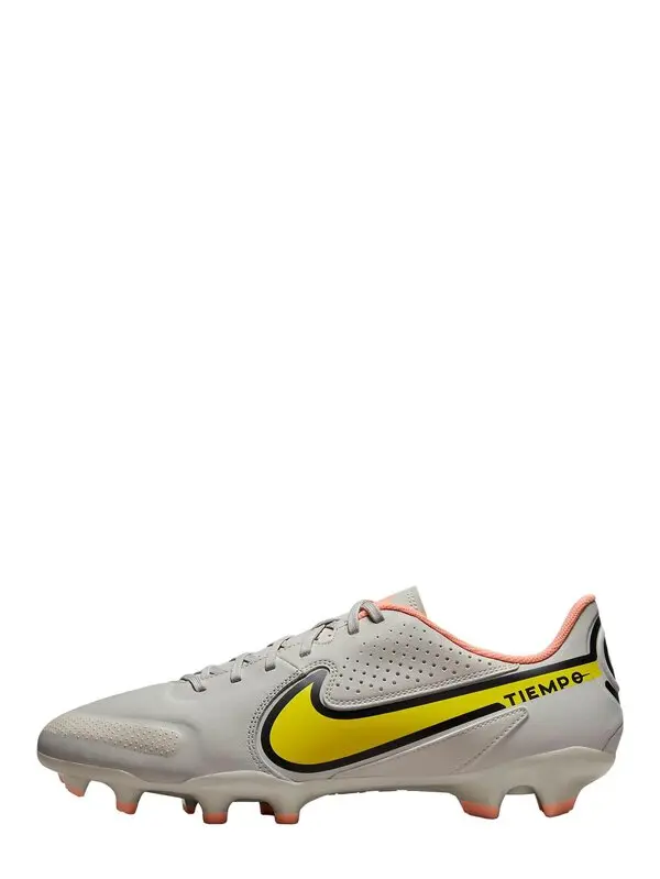 Nike Tiempo Legend 9 Academy Mg Soccer Cleats - Grey/yellow
