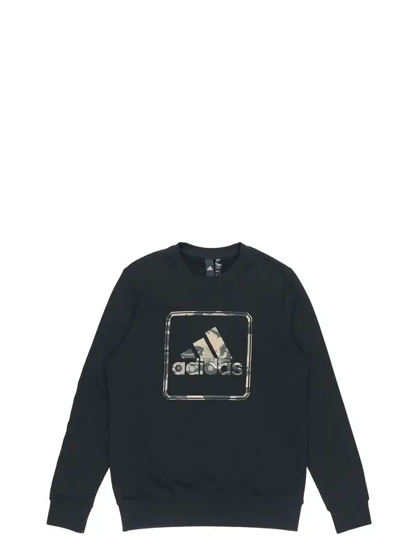 Adidas Graphic Logo Sweatshirt - Black