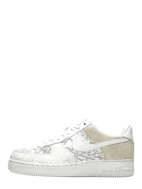 Nike Force 1 Premium "year Of The Dog" Sneakers - White/black/grey