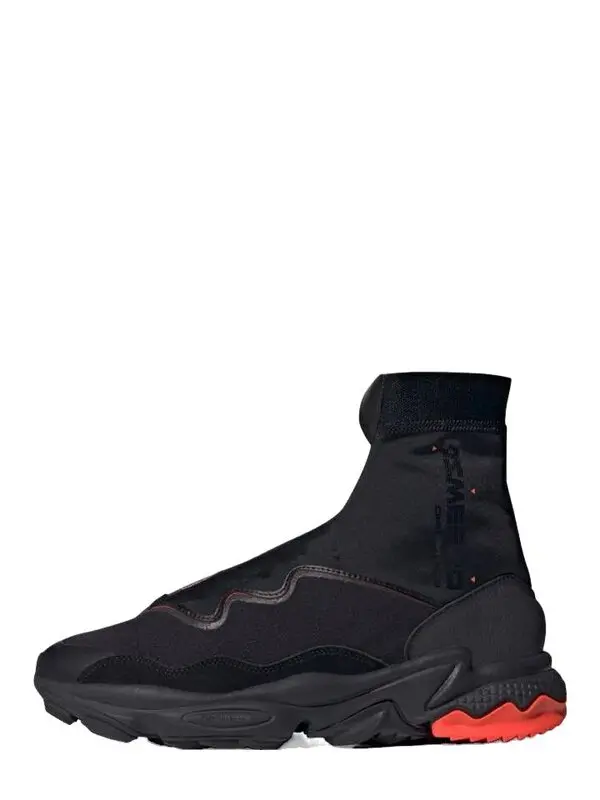 Adidas Ozweego Tr Stlt High Top Sneakers - Black/red