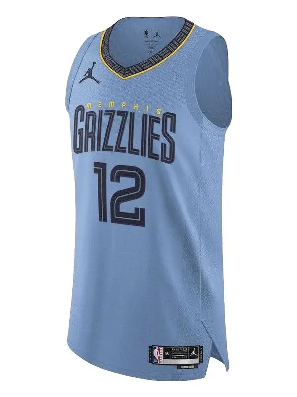JORDAN Memphis Grizzlies Ja Morant 2020 Statement Edition Nba Swingman Jersey - Blue