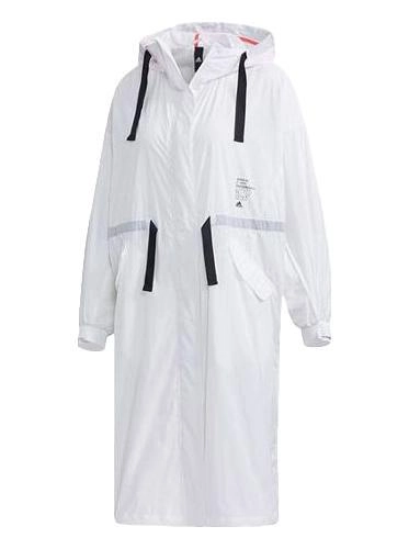Adidas Sty Long Jacket - White