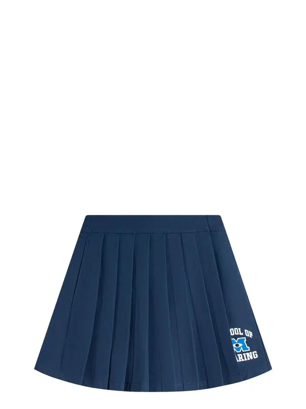 LI-NING X Disney Monsters University Graphic Skirt - Navy