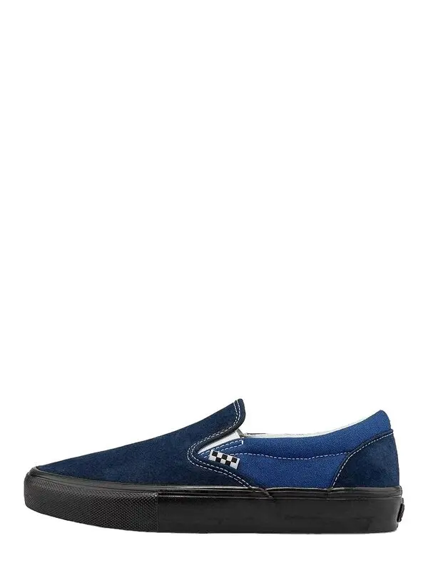 VANS Skate Slip-on Sneakers - Blue/black