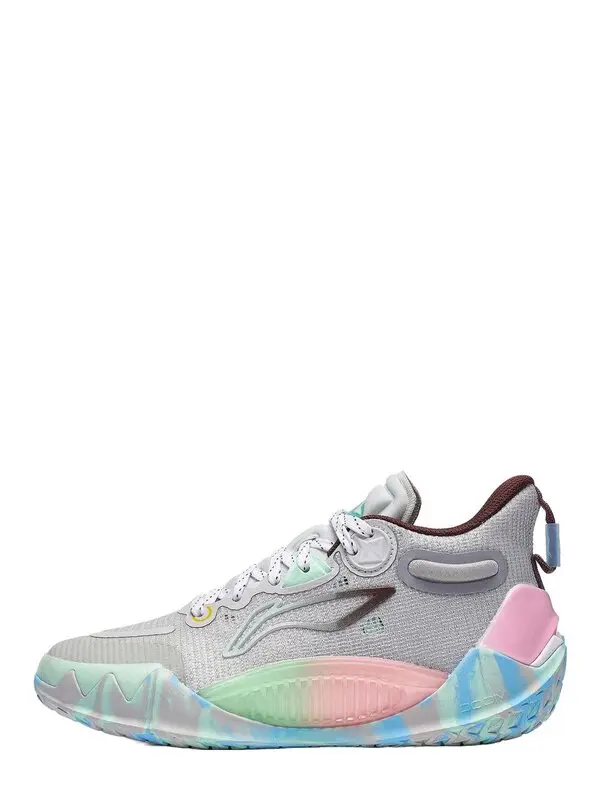 LI-NING Jimmy Butler 1 Athletic Sneakers - Grey/green/pink
