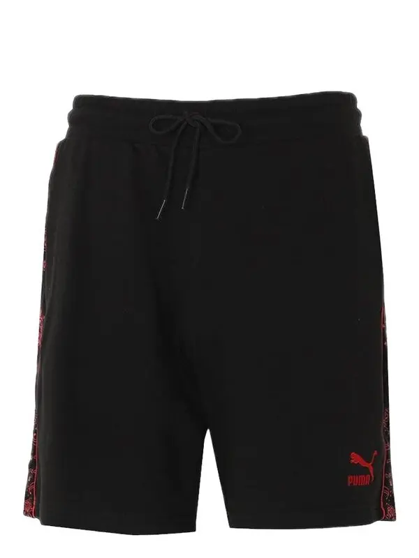 PUMA Offbeat Shorts - Black/red