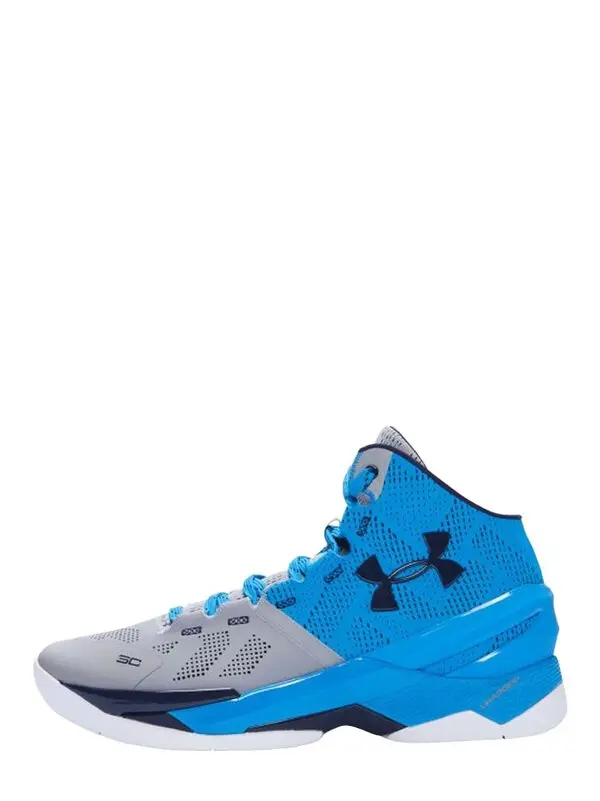 Under Armour Curry 2 'electric Blue' Basketball Shoes - Grey