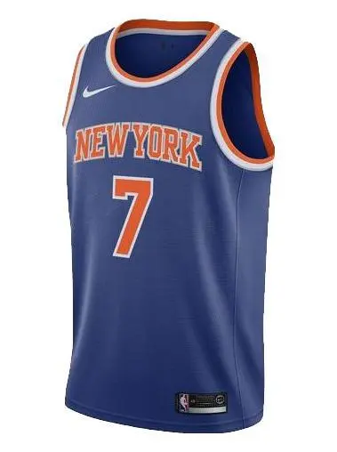 Nike Nba Carmelo Anthony New York Knicks Jersey Number 7 - Blue