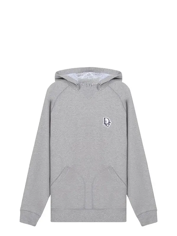 Dior Cotton Hoodie - Grey