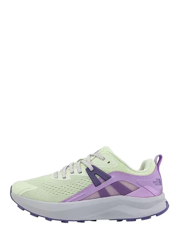 The North Face Hypnum Athletic Sneakers - Green/purple/white