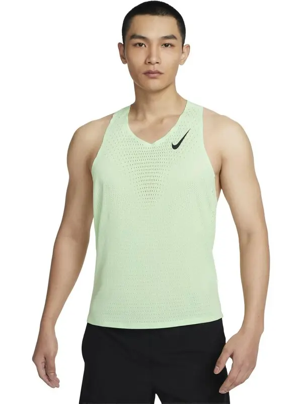Nike Aeroswift Dri-fit Adv Running Vest - Green