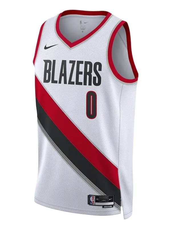 Nike Portland Trail Blazers Damian Lillard Association Edition 2022/23 Swingman Jersey - None