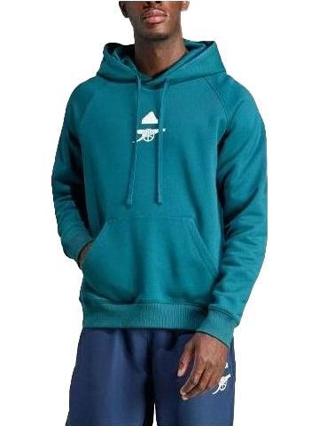 Adidas Arsenal Fleece Hoodie - Teal