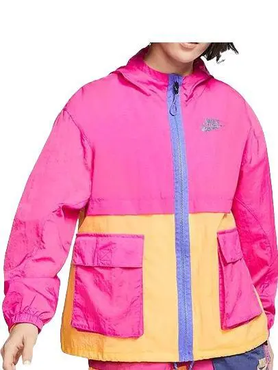 Nike Icon Clash Woven Jacket - Fiery Pink