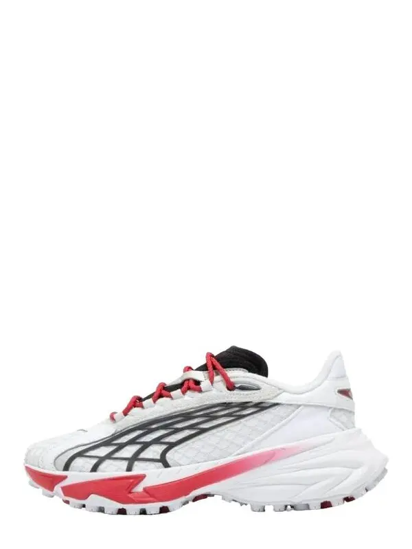 PUMA Spirex Motogame Sneakers - White/red/silver Mist