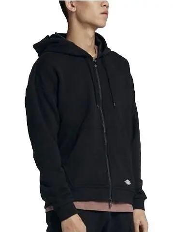 JORDAN Wings Classics Zip Up Hooded Track Jacket - Black