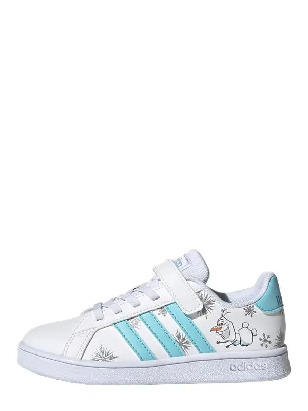 Adidas X Disney Grand Court J 'olaf' Sneakers - White/blue