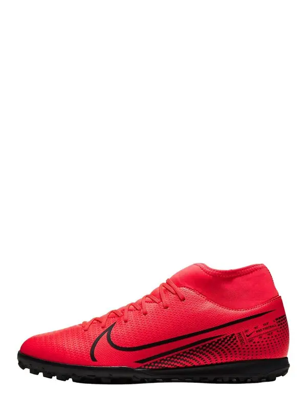 Nike Mercurial Superfly Club Tf Turf Soccer Cleats - Red/black