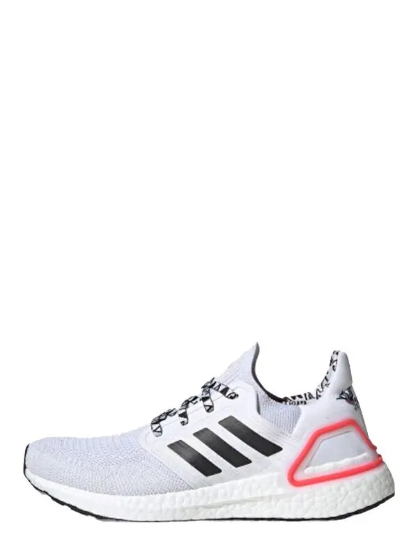 Adidas Ultraboost 20 W "cement" Running Shoes - White/black/red