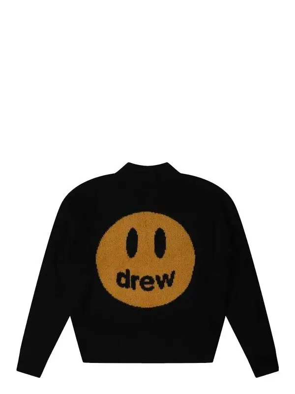Drew House Mascot Funnel Neck Sweater - Black