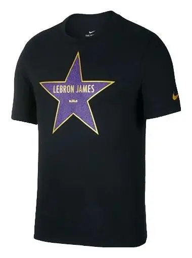 Nike Dri-fit Lebron James Graphic T-shirt - Black