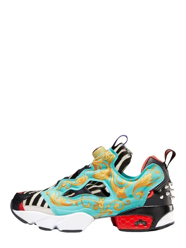 REEBOK Minions X Instapump Fury 'vicious 6' Sneakers - Black/white/blue