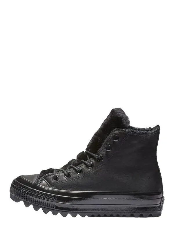 CONVERSE Chuck Taylor All Star Street Warmer Ripple High Top - Black