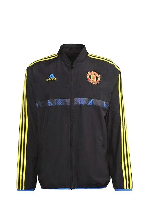 Adidas Manchester United Football Track Jacket - Black