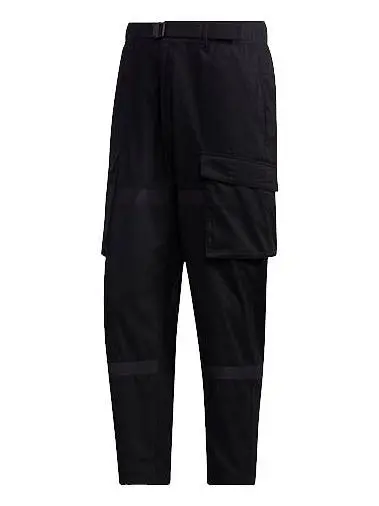 Adidas Cargo Trousers With Side Pockets - Black