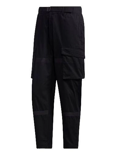 Adidas Cargo Trousers With Side Pockets - Black