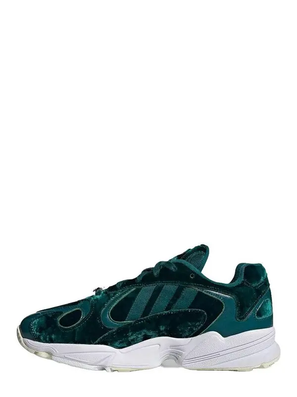 Adidas Yung-1 Velvet Pack Sneakers - Green