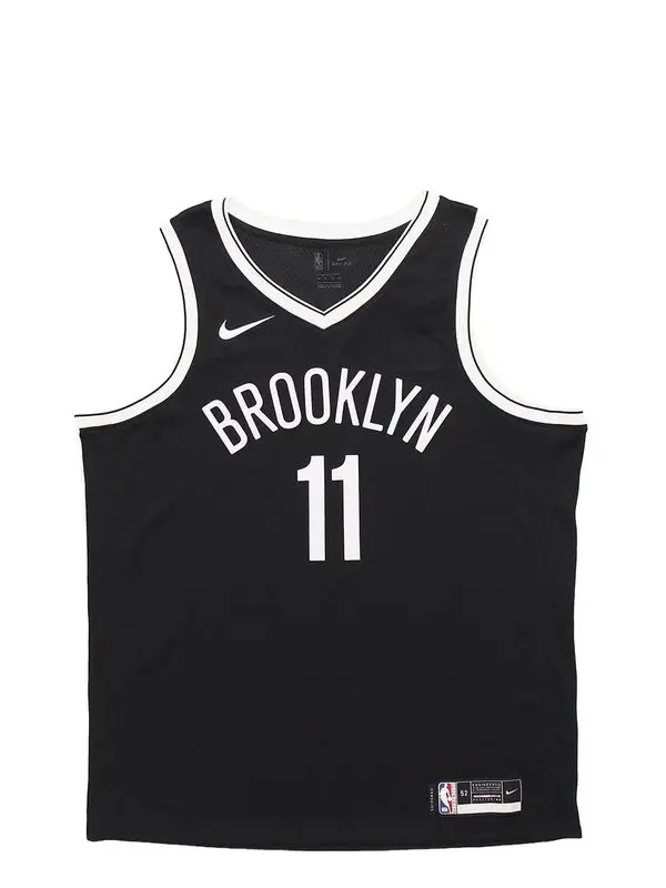 Nike Brooklyn Nets Kyrie Irving 11 Basketball Jersey 20-21 Fan Edition - Black