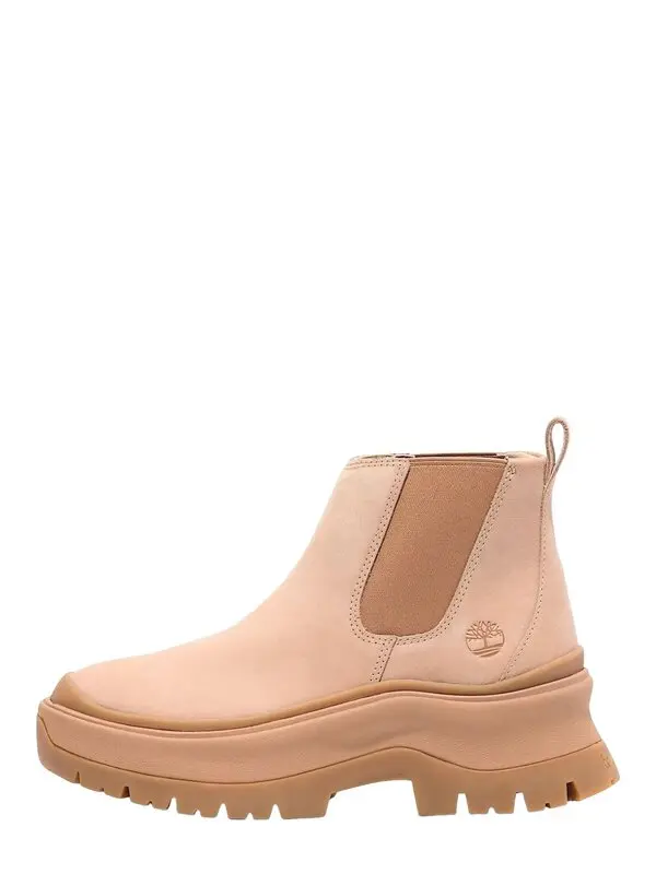Timberland Roxie Lane Chelsea Boot - Light Beige Nubuck