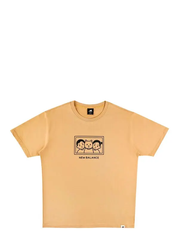 NEW BALANCE X Noritake Classic T-shirt - Orange/black