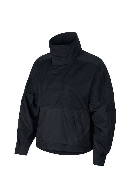 Nike Stand Collar Half Zip Jacket - Black