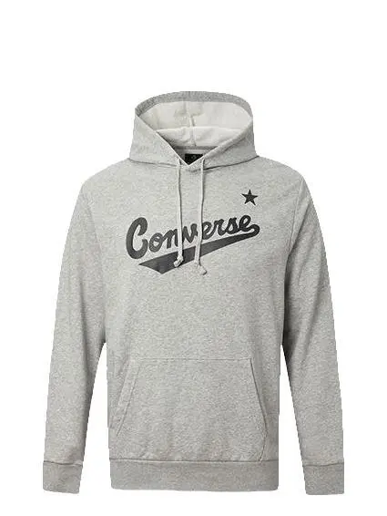 CONVERSE Alphabet Logo Hoodie - Grey