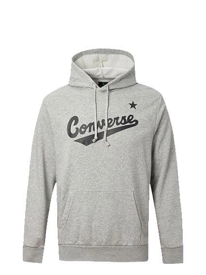 CONVERSE Alphabet Logo Hoodie - Grey