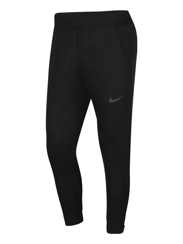 Nike Logo Printing Elastic Waistband Bundle Feet Sports Pants/trousers/joggers Black - Default Color