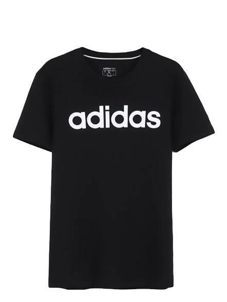 Adidas Neo Casual Sports Round Neck Short Sleeve - Black