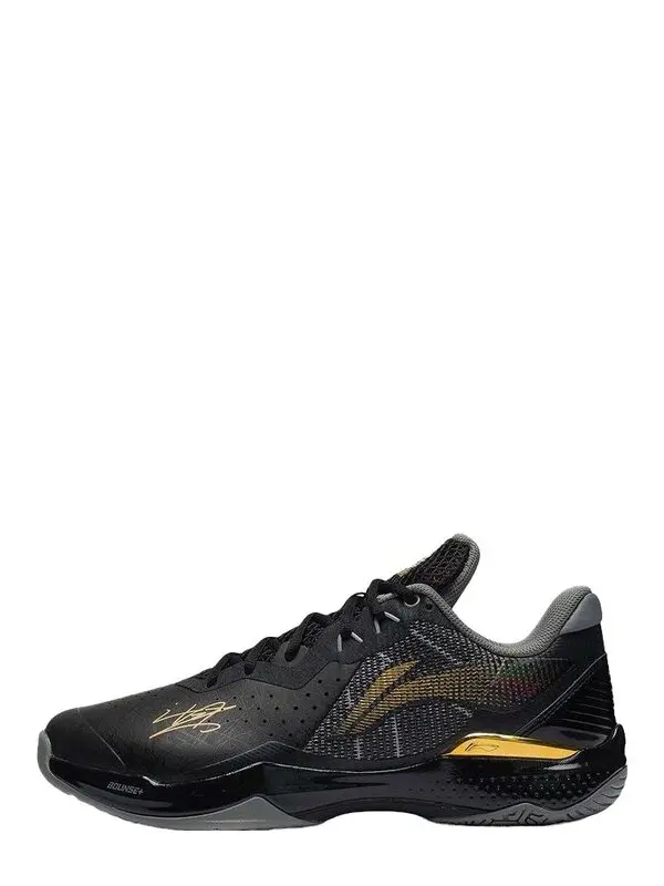LI-NING Lieting Cl 'black Gold' Athletic Sneakers - Black/gold
