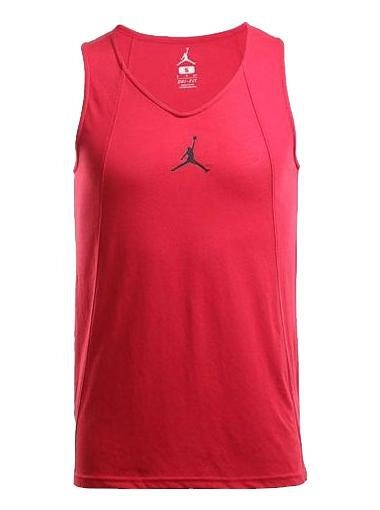 JORDAN Casual Sports Quick Dry Basketball Vest - Red